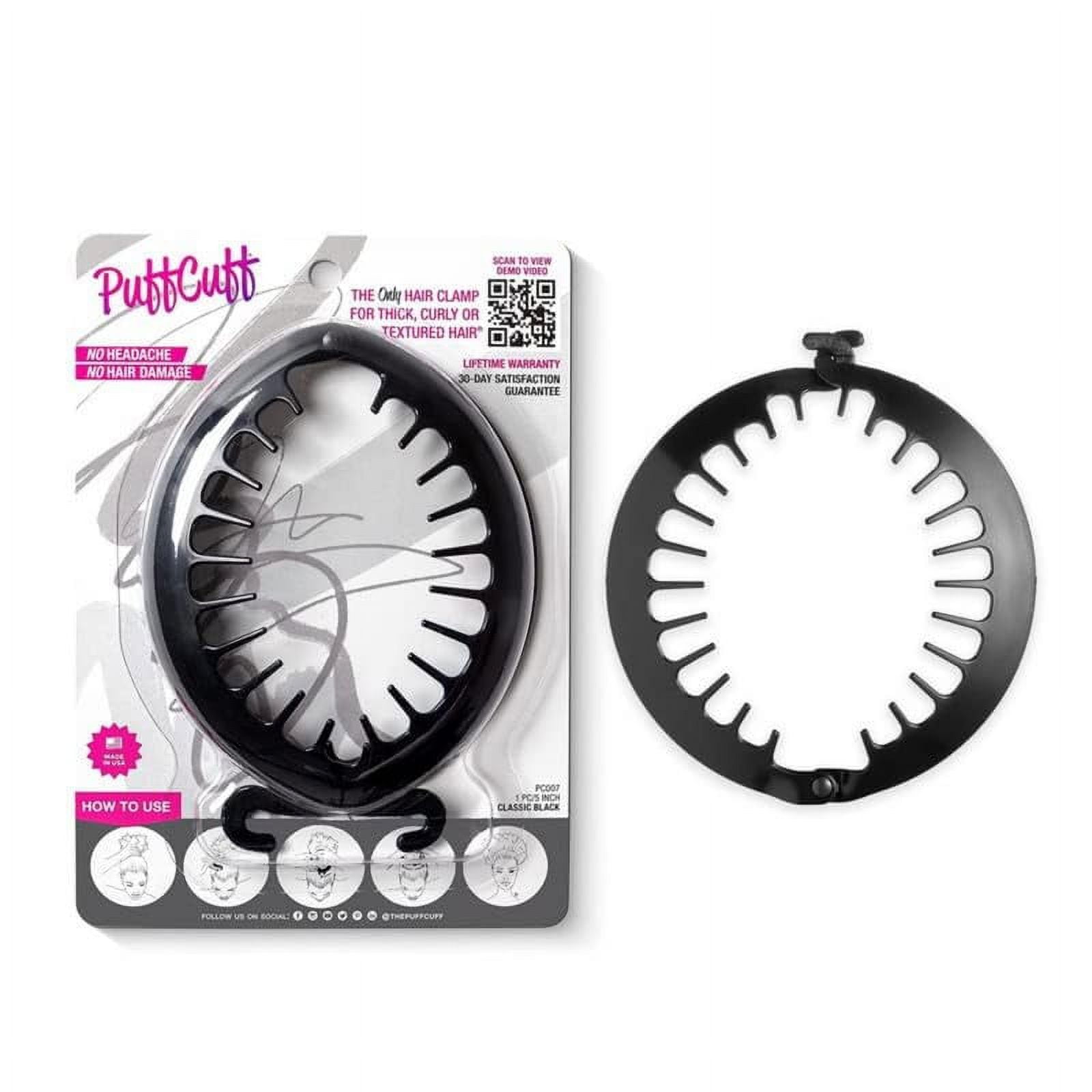 PuffCuff | Original 5â€ Hair Clamp | For All Natural, Curly, Kinky ...