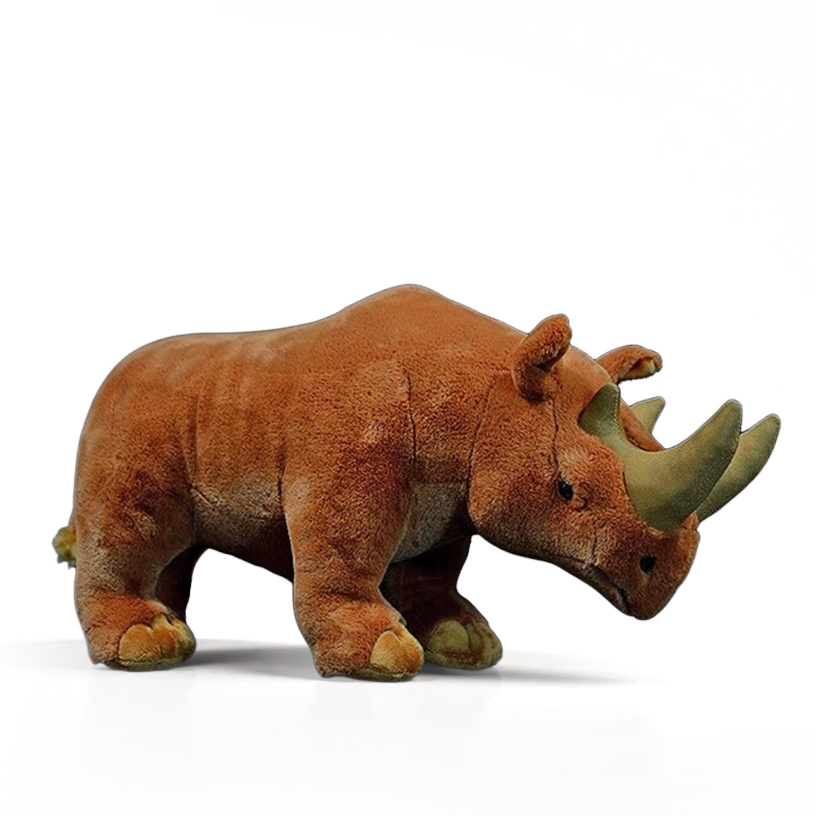 PuffPurrs Lifelike Arsinoitherium Zitteli Plush Toy, Realistic Massive ...