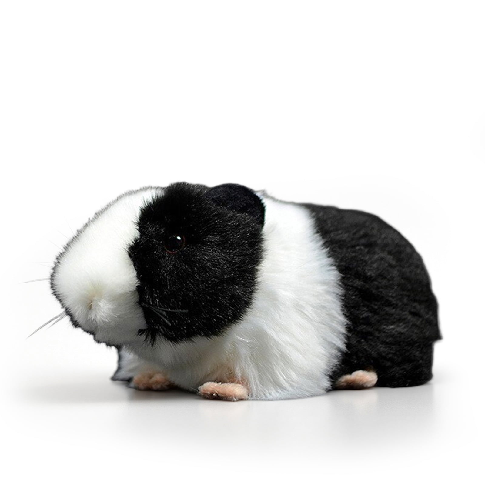 PuffPurrs Lifelike Guinea Pig Plush Toy, Realistic Black Guinea pig ...