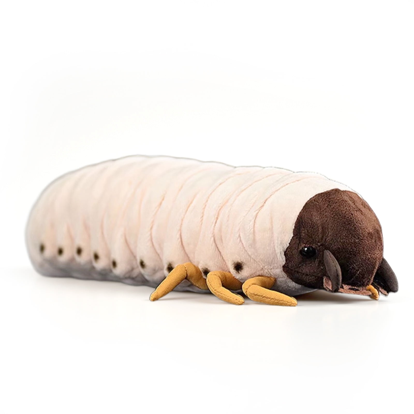 PuffPurrs Lifelike Scarabaeiform larva Plush Toy, Realistic ...
