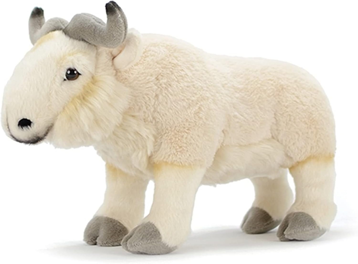 PuffPurrs Lifelike Takin Plush Toy, Realistic Takin Stuffed Animal ...