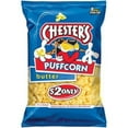 Puffcorn Butter Puffed Corn Snacks, 3.5 Oz, Soft and Crunchy Bites ...