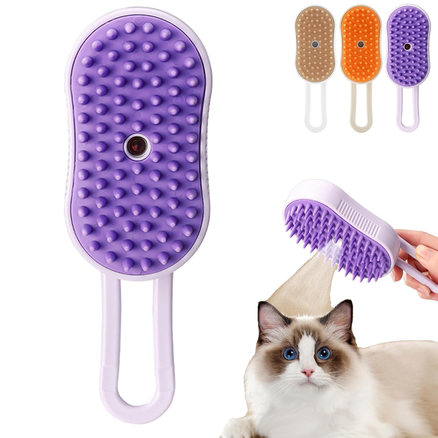 Puffease Spritz Defur Comb for Cats, Puff Ease Spritz Defur Comb for ...