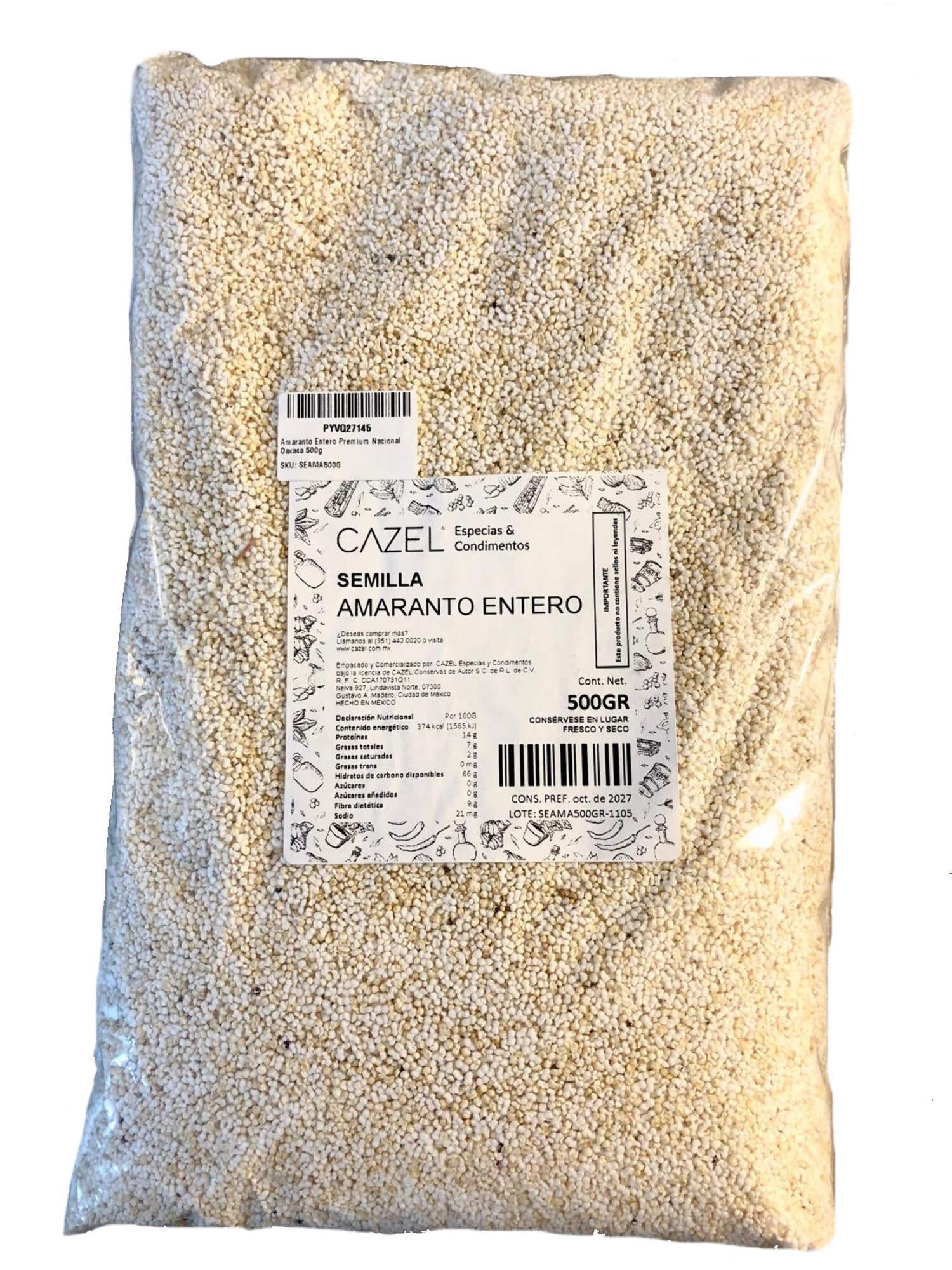 Puffed Amaranth 500g - Walmart.com