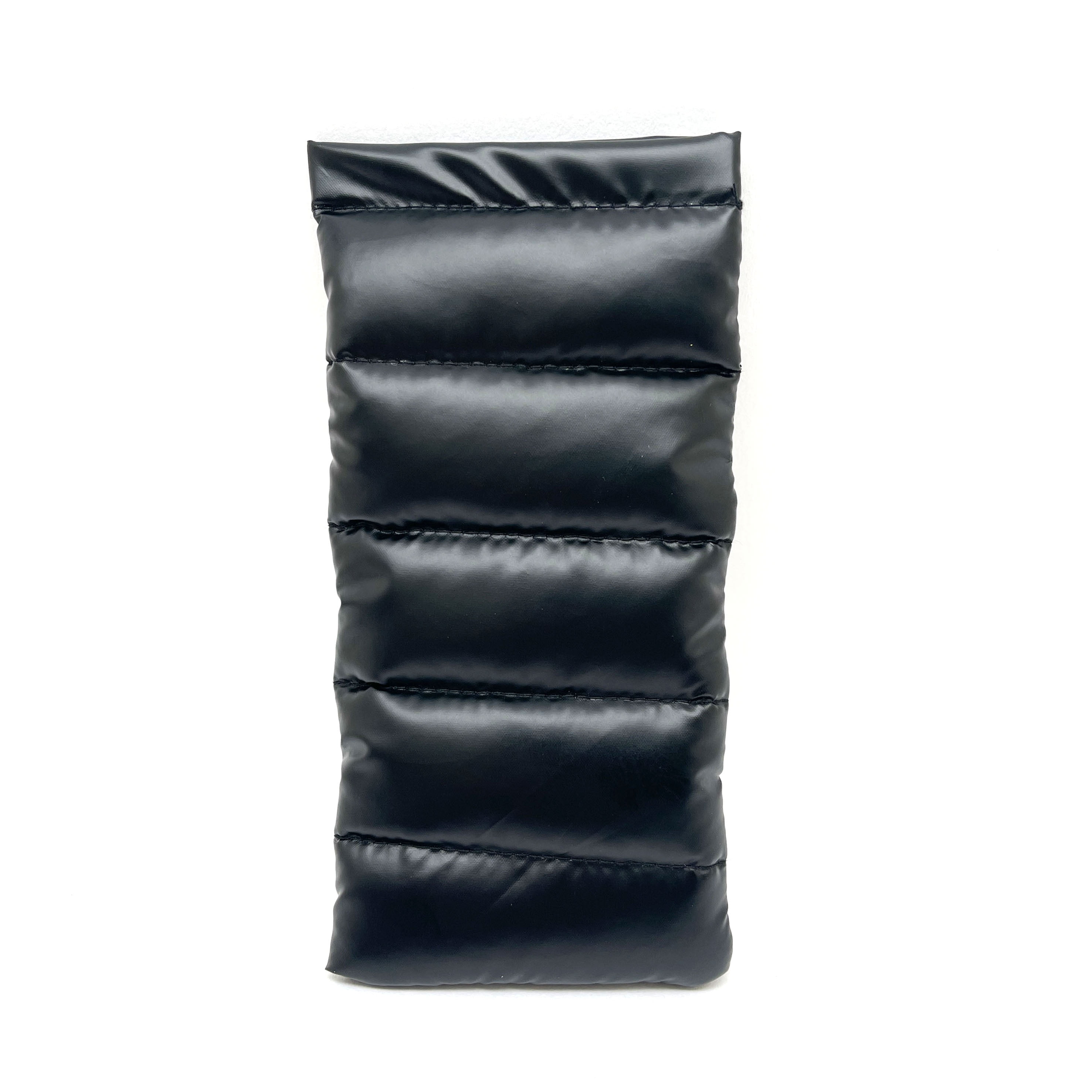 Puffer Eyeglass Case with Squeeze Top, Black - Walmart.com