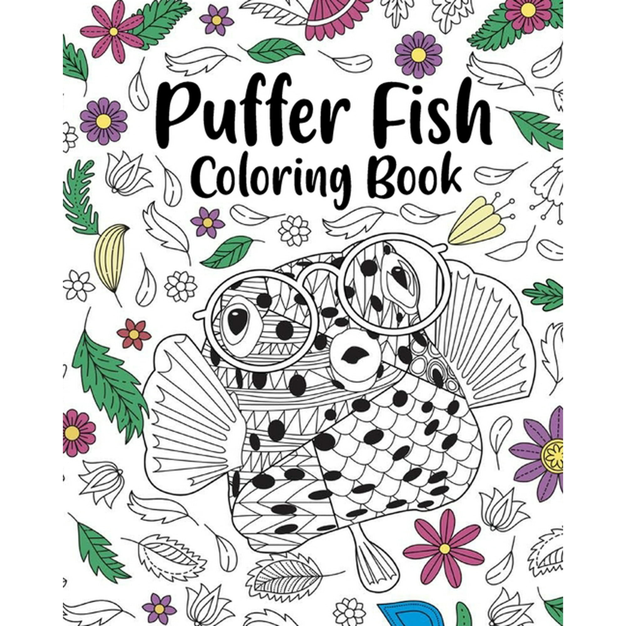 Puffer Fish Coloring Page