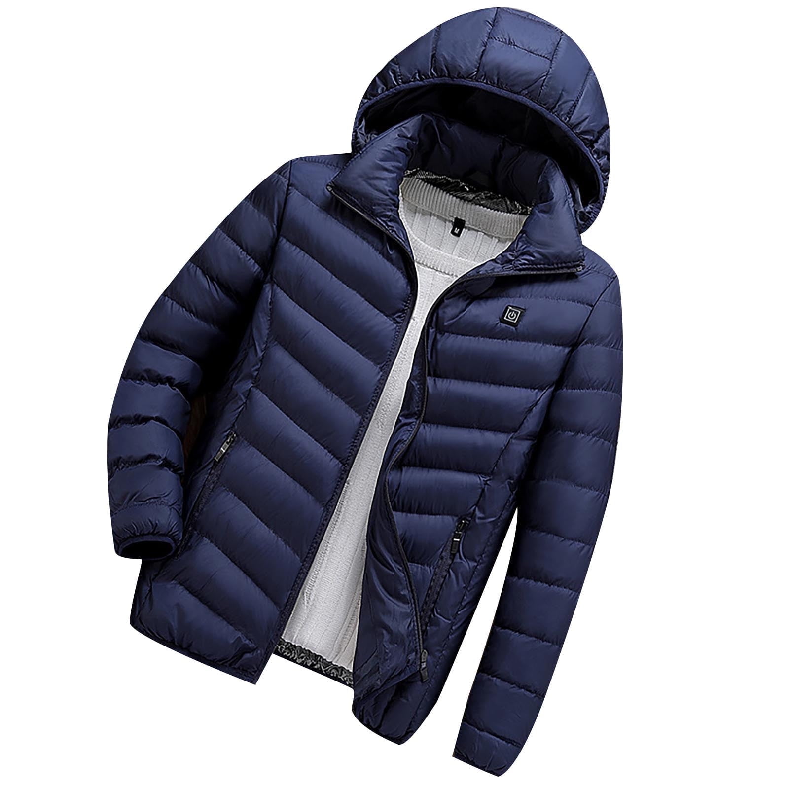 Puffer Jackets for Women Quilted Lightweight Coats Trendy Hooded Zip Up ...