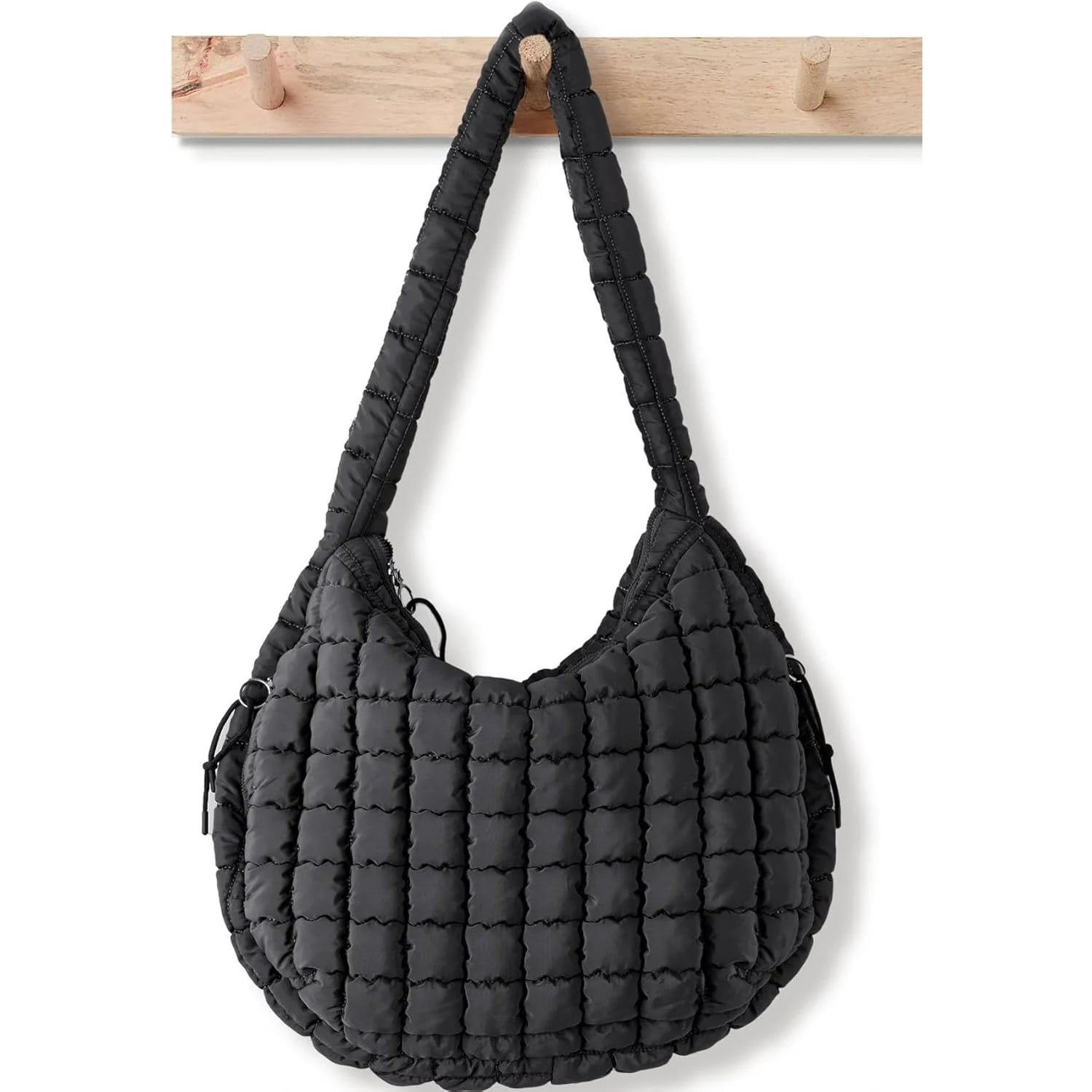 Puffer Tote Bag for Women Large Quilted Tote Bag Quilted Carryall Bag ...