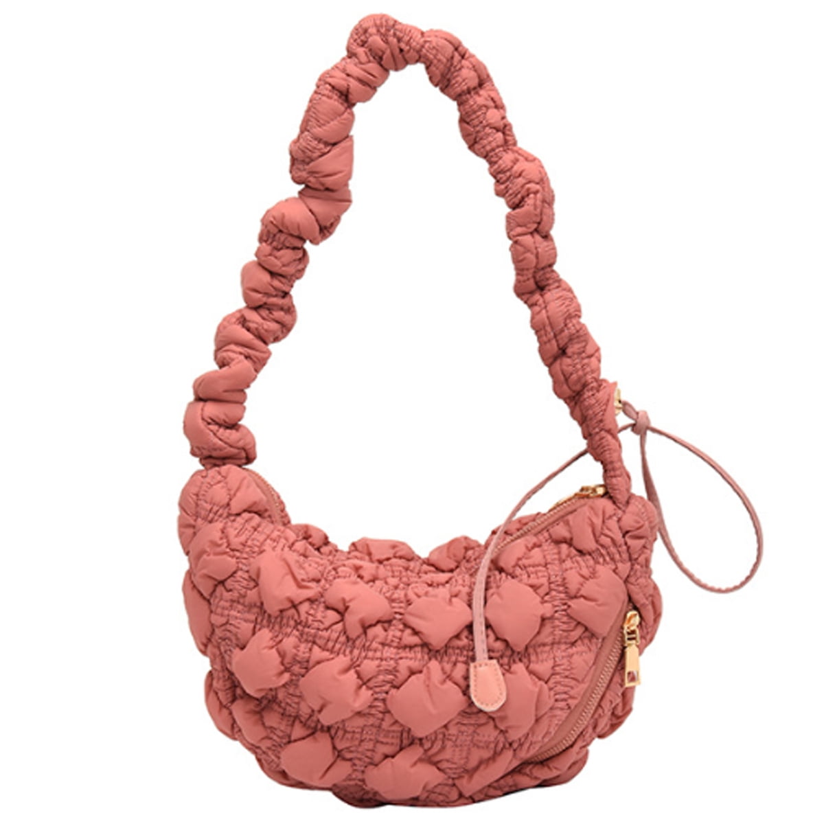 Puffer Tote Bag for Women Puffer Bag Lightweight Padding Shoulder Bag ...