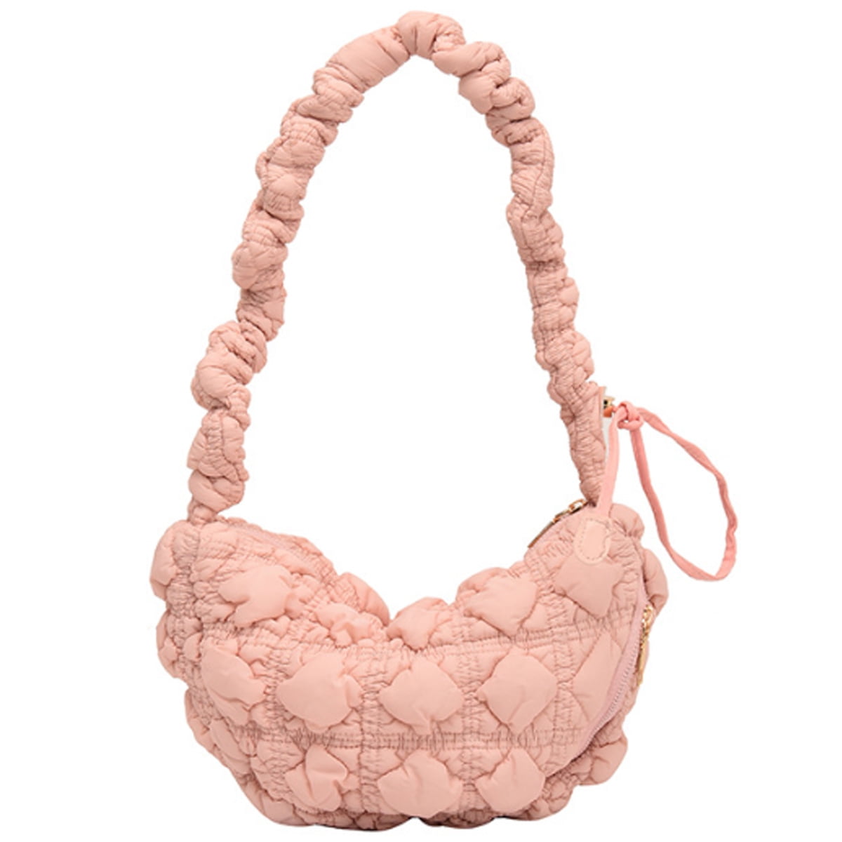 Puffer Tote Bag for Women Puffer Bag Lightweight Padding Shoulder Bag puffer hobo handbag 2023 ...