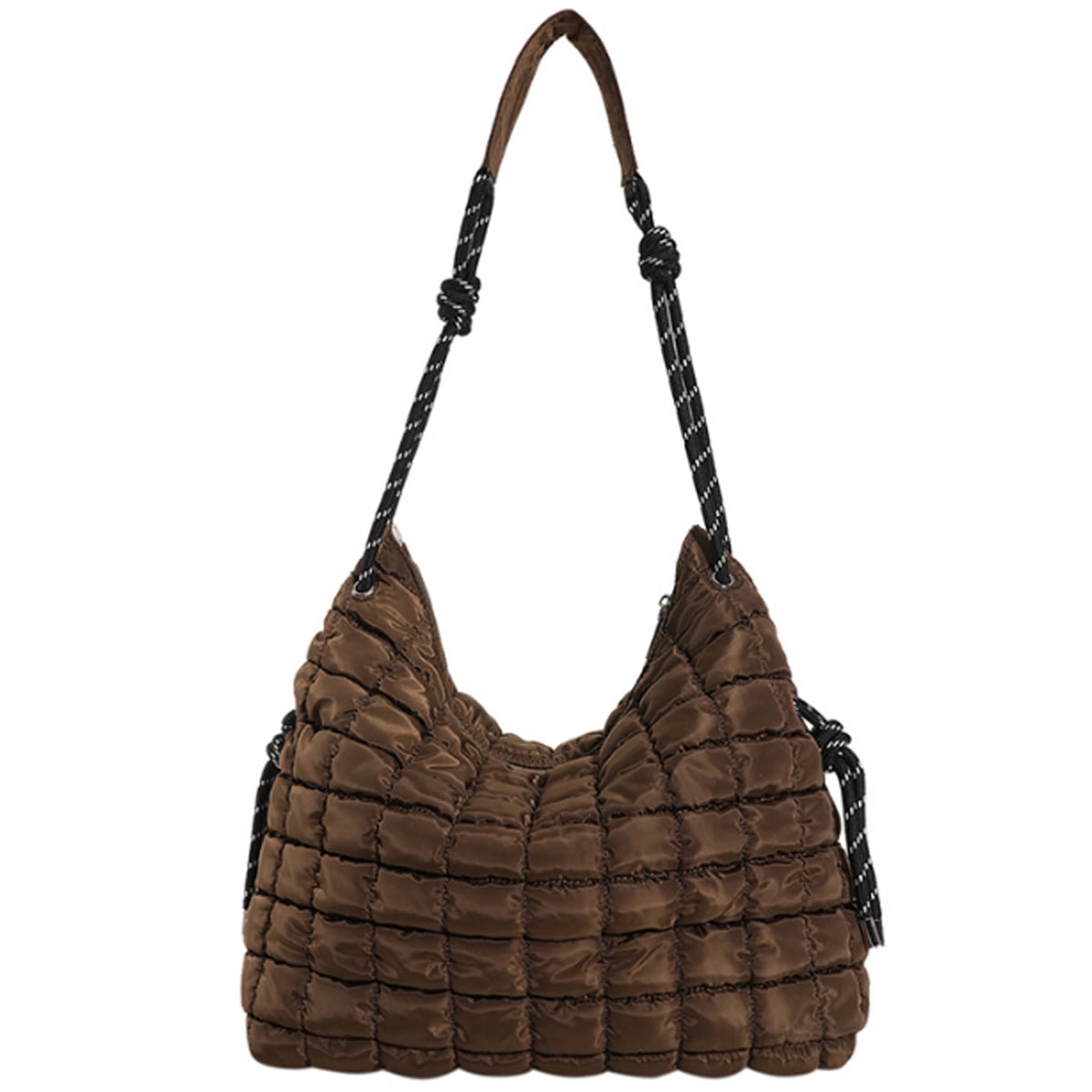 Puffer Tote Bag for Women Puffer Bag Lightweight Padding Shoulder Bag ...