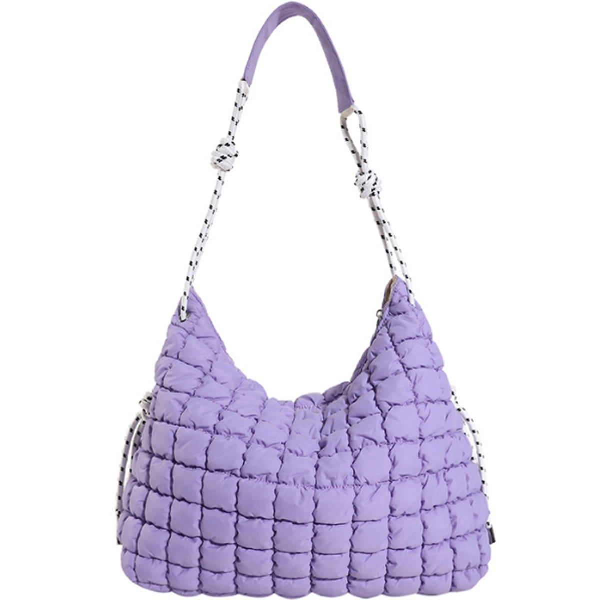 Puffer Tote Bag for Women Puffer Bag Lightweight Padding Shoulder Bag puffer hobo handbag 2023 ...