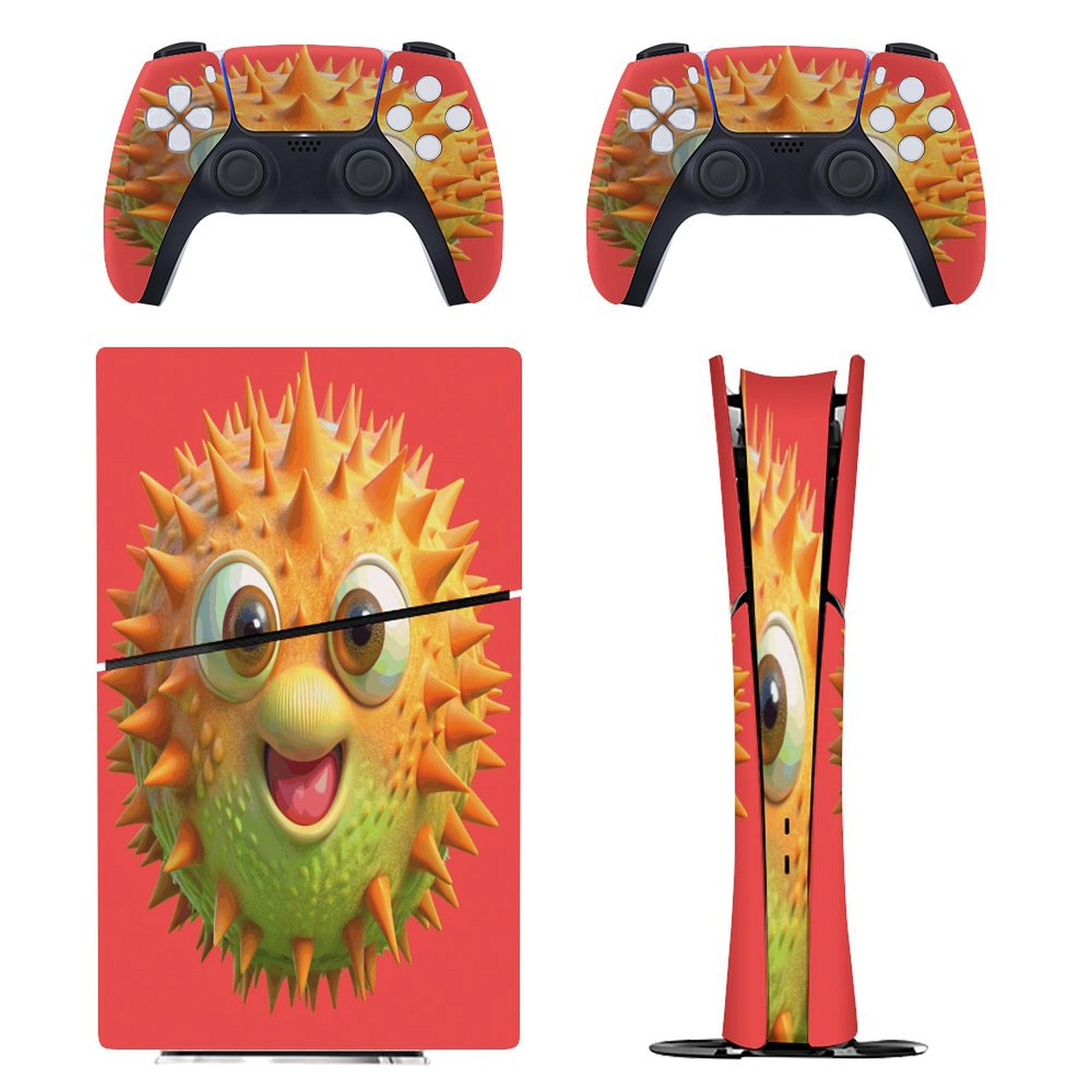 Pufferfish, Balloons PS5/PS5 Slim Digital Disc Skin Sticker For Console ...