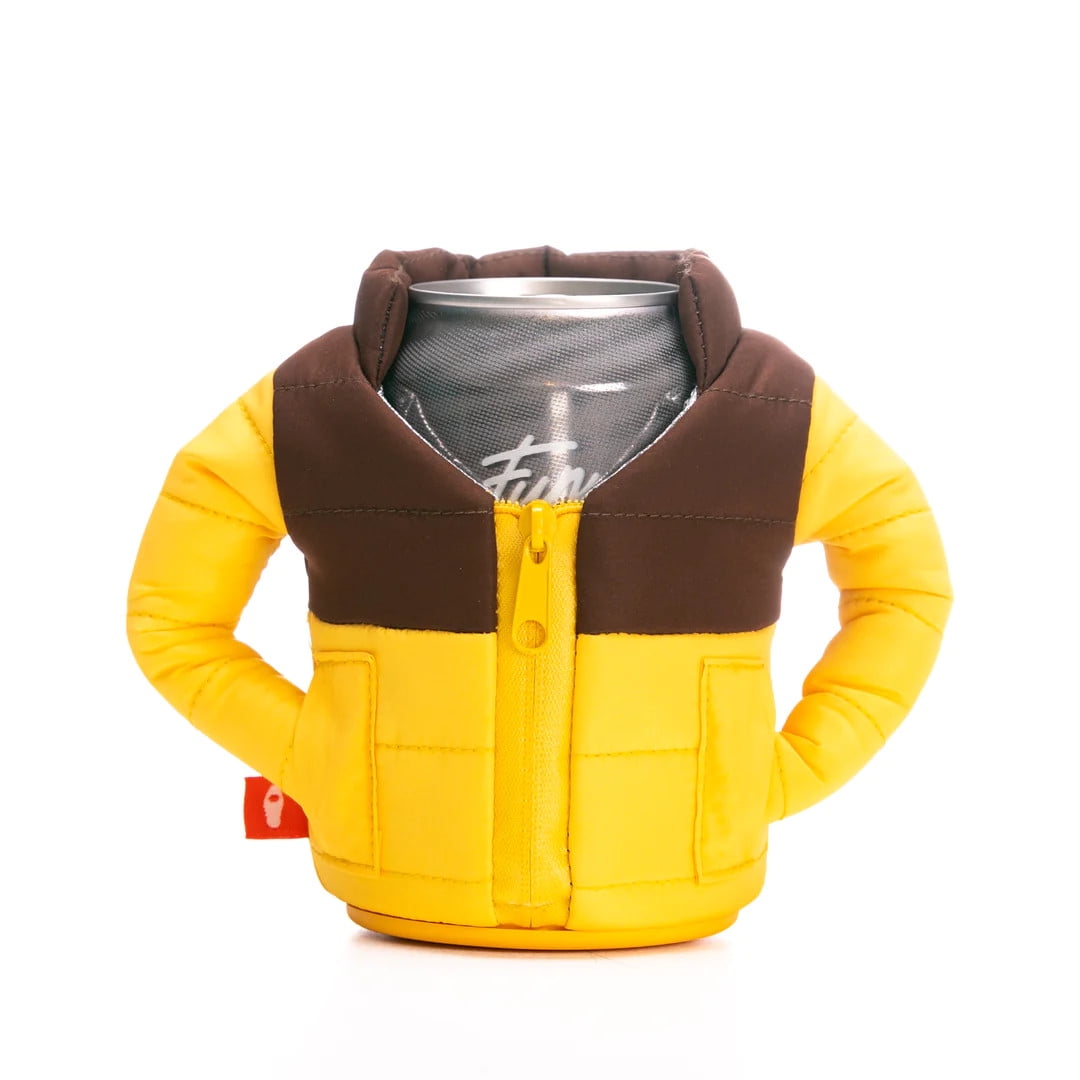 Puffin Drinkwear Puffy Jacket Creamsicle & Chocolate - Walmart.com