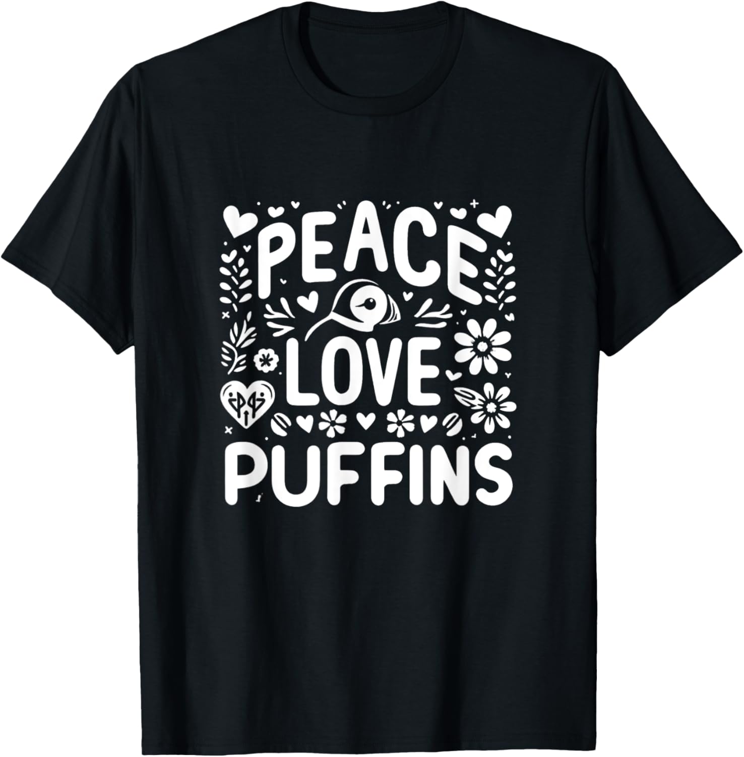 Puffin Shirt Girls Women Puffin Lover Puffins T-Shirt - Walmart.com