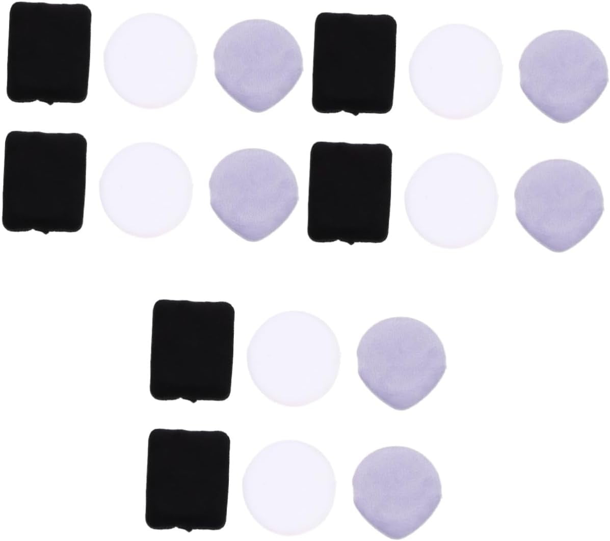 Puffs 18 Pcs Loose Powder Setting Puff Face Puff Face Powder Puff ...