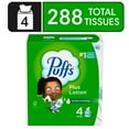 Puffs Plus Lotion Facial Tissue, Everyday Multipack Value, 4 Mega Cube ...
