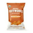 Puffworks Original Organic Peanut AIF9 Butter Puffs, Plant-Based ...