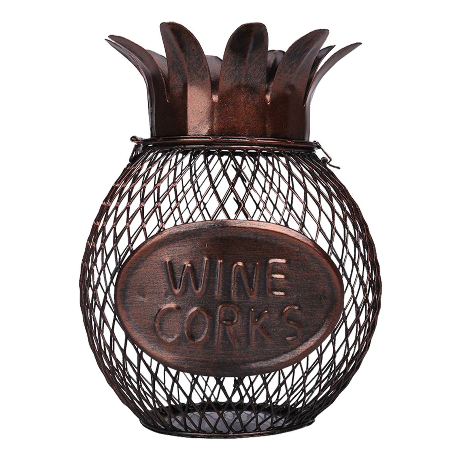 Puffy Chicken Cork Container Home Decor Metal Sculpture Animal Craft ...