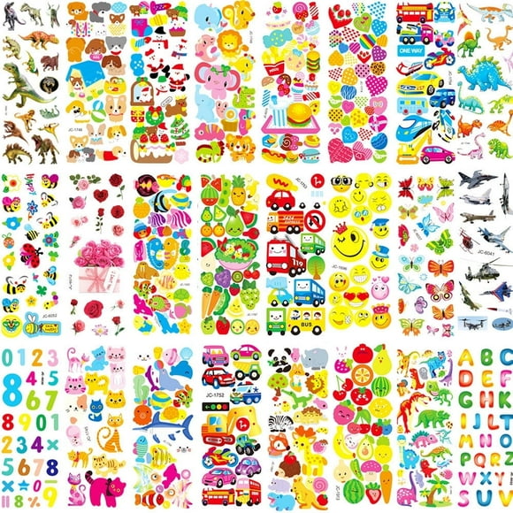 Christmas Puffy Stickers