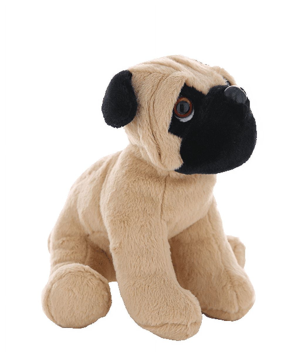 Pug (8in) Hand Stuffed Plush Stuffed Animal - Walmart.com