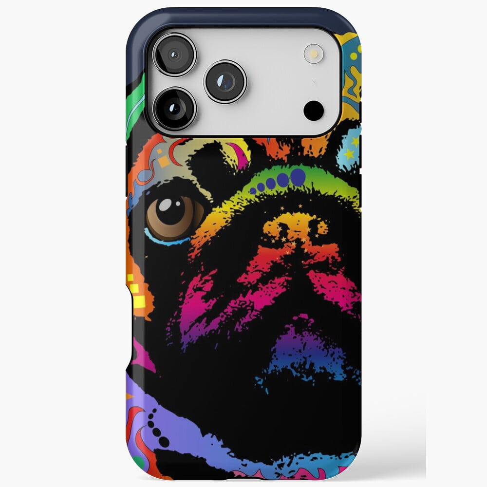 Pug Dog Cute Cartoon Illustration Artwork For iPhone 11-17 Pro Max ...