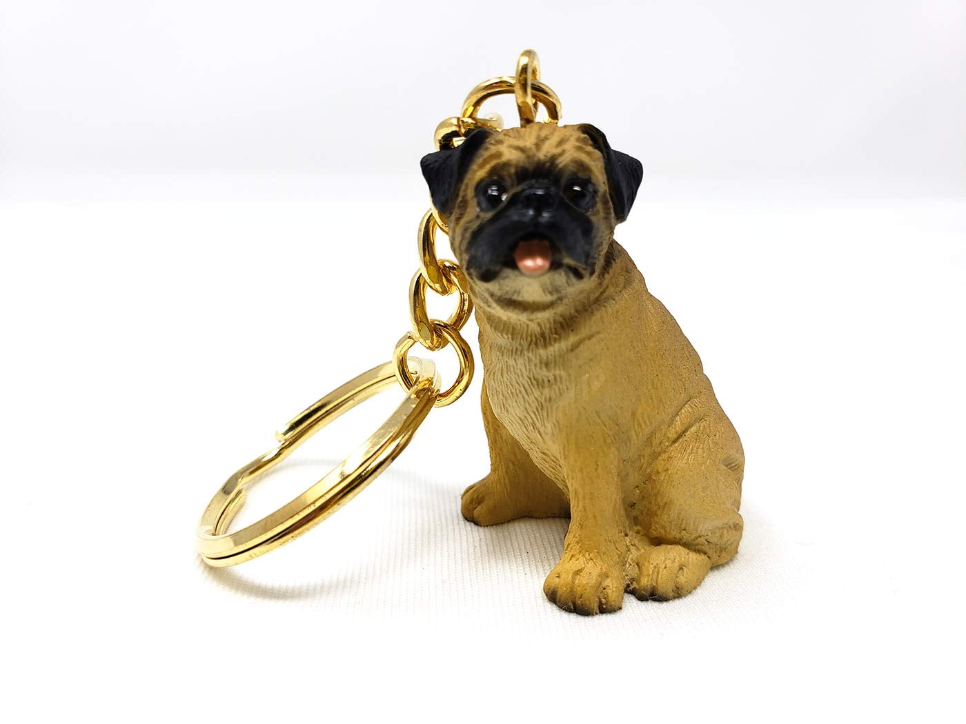 Pug Keychain