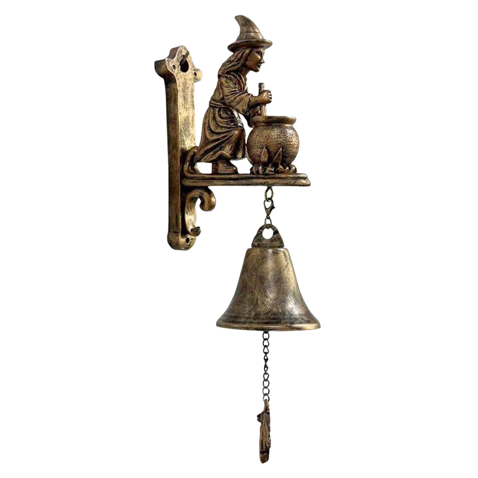 Pug Welcome Doorbell- Hand-Forged Cast Iron, Deep Tone Farmhouse Entry ...