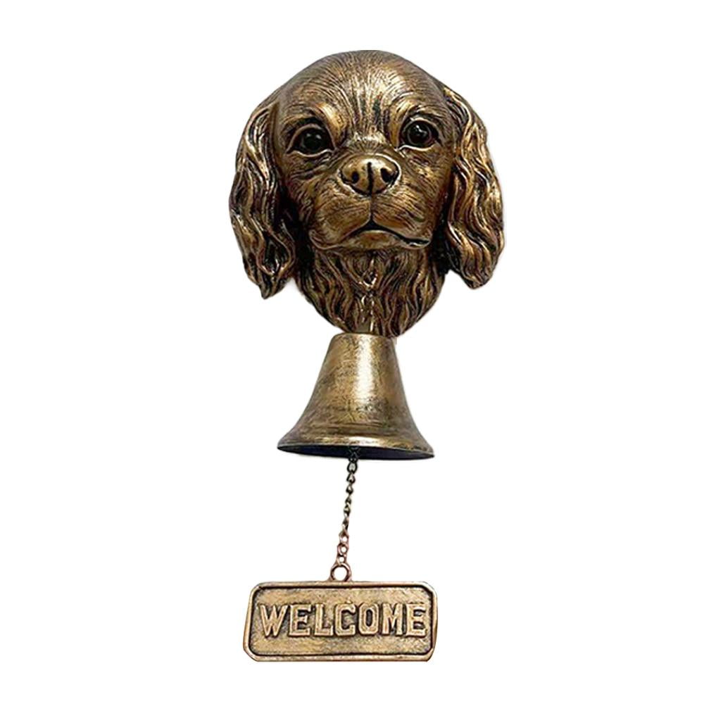 Pug Welcome Doorbell, Resin Doorbell Wall Mounted Dog Bell, German ...