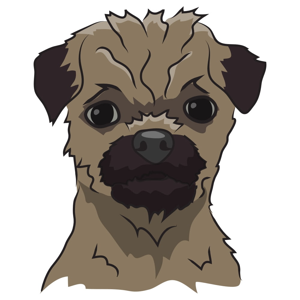 Pugapoo Decal | Indoor/Outdoor | Dog Lover Super Cute Sticker for SUV ...