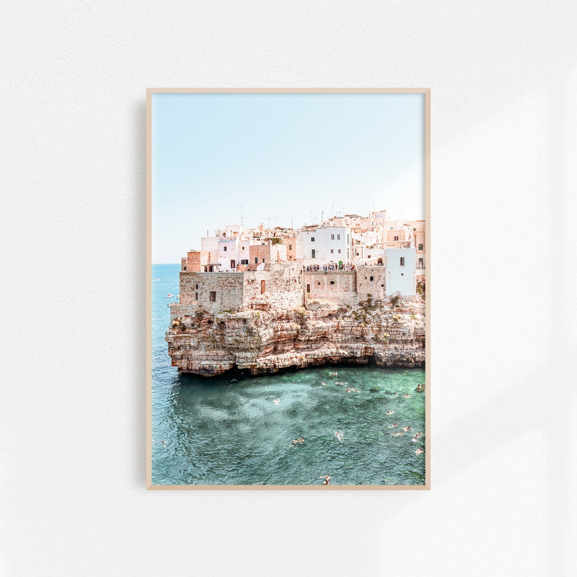 Puglia Italy Print Polignano A Mare Print Italy Wall Art Puglia ...