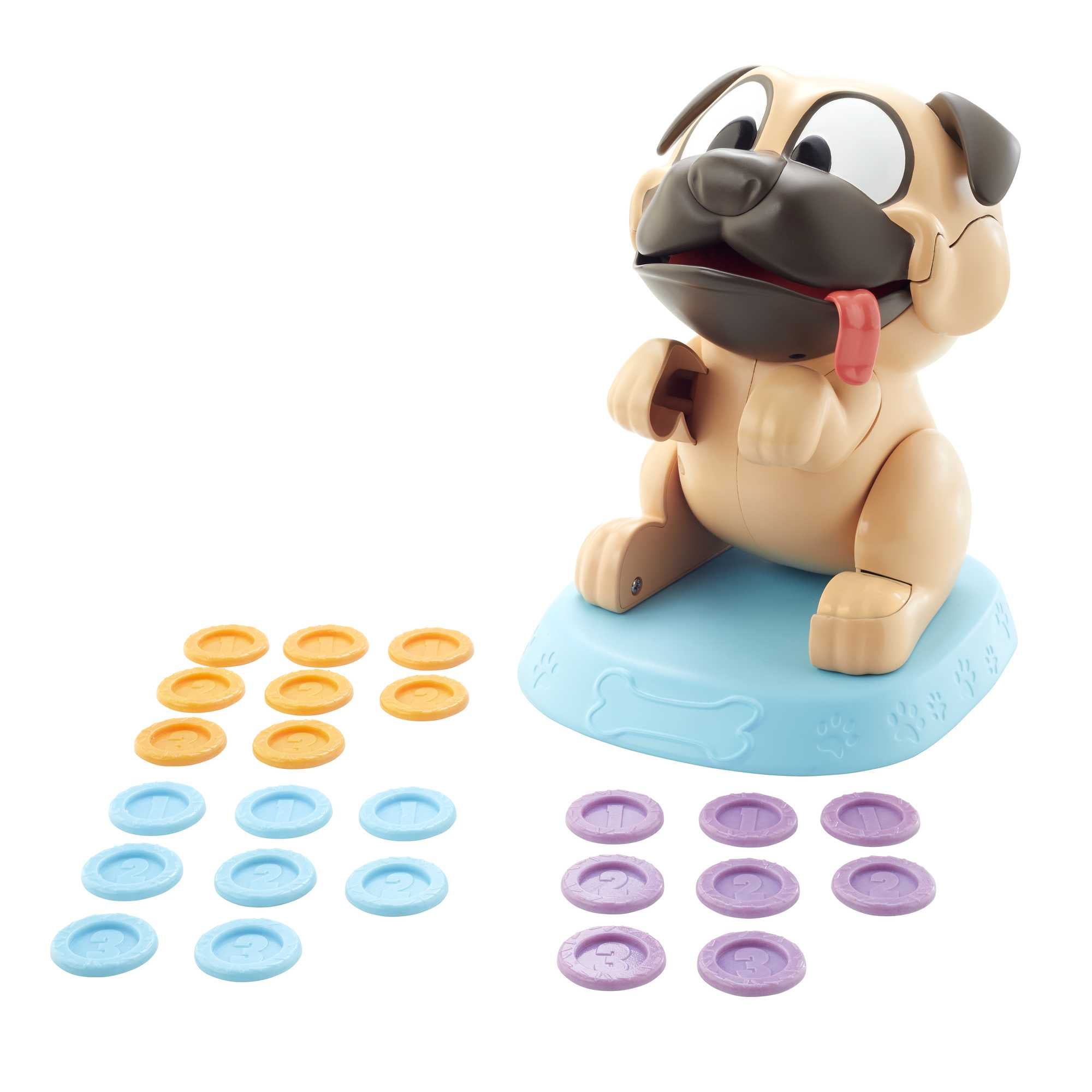 Puglicious Kids Game, Dog Treat Stacking Game with Hungry Puppy for 2-4 ...
