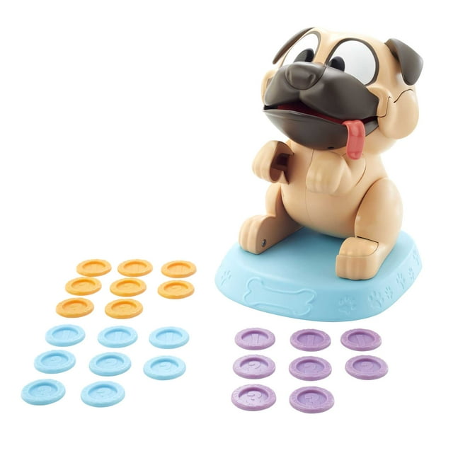 Puglicious Kids Game, Dog Treat Stacking Game with Hungry Puppy for 2-4 ...
