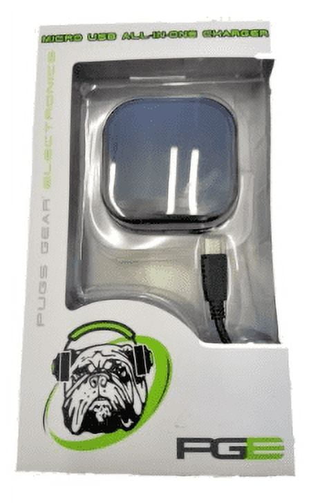 Pugs Gear Micro USB All in One Charger Angle - Walmart.com