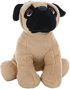 Pugsley the Pug With 16 Inch Firefighter Uniform – Brave and Adorable ...