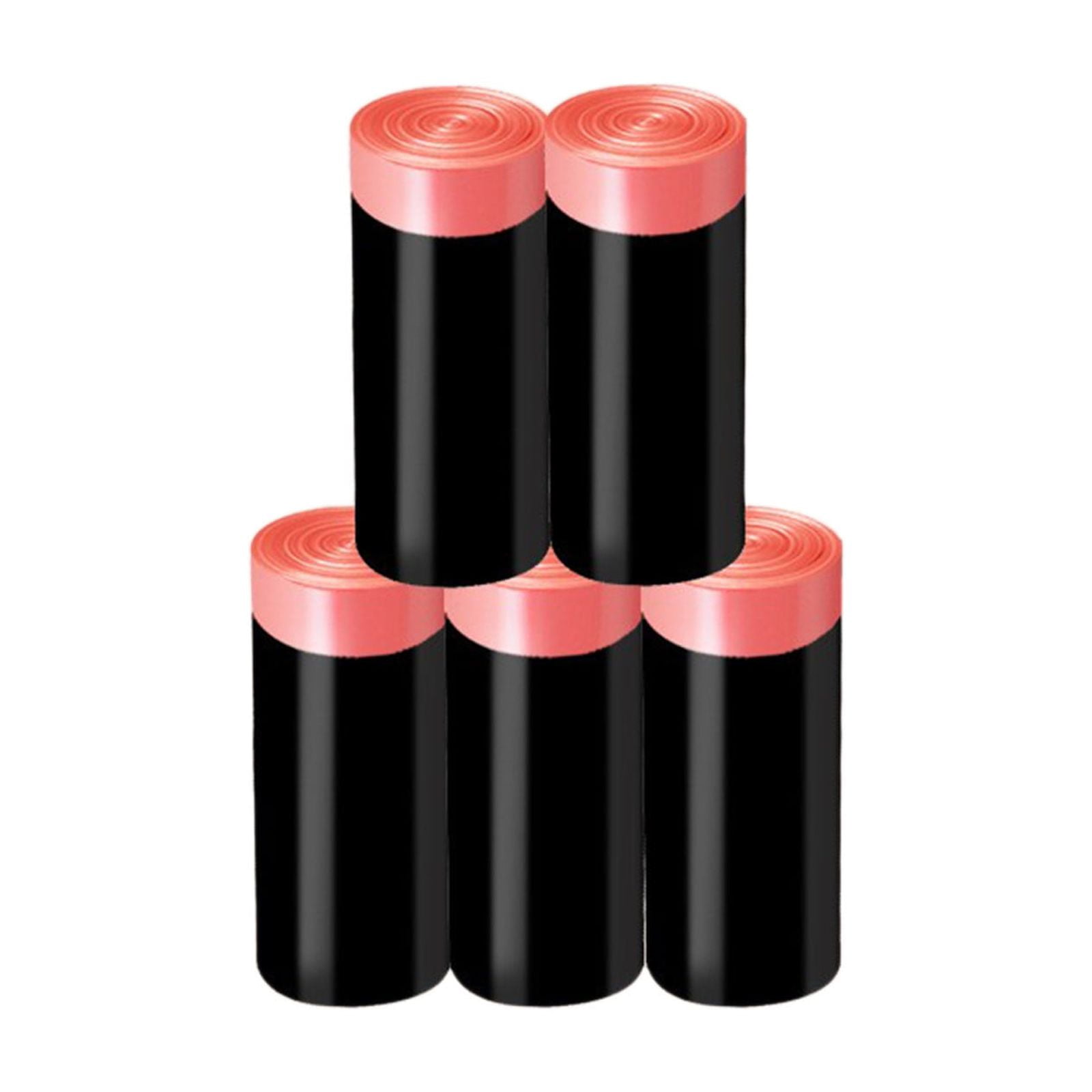 Puhuiying 100 Pack Large Black Garbage Bags - Extra Strength,Leak-Proof ...