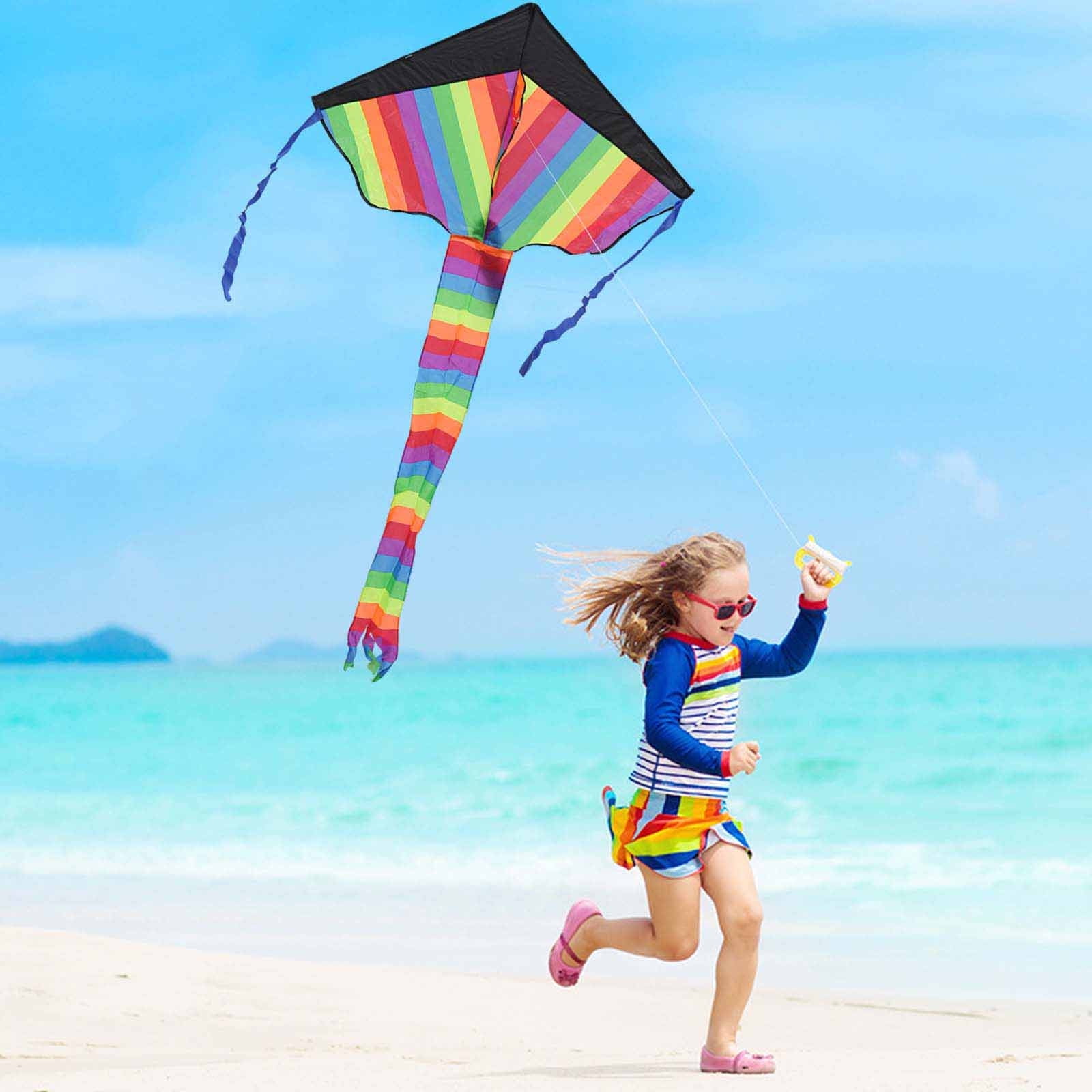 Puhuiying Flight Kite Easy Flyer Large Giant Colourful Outdoor ...