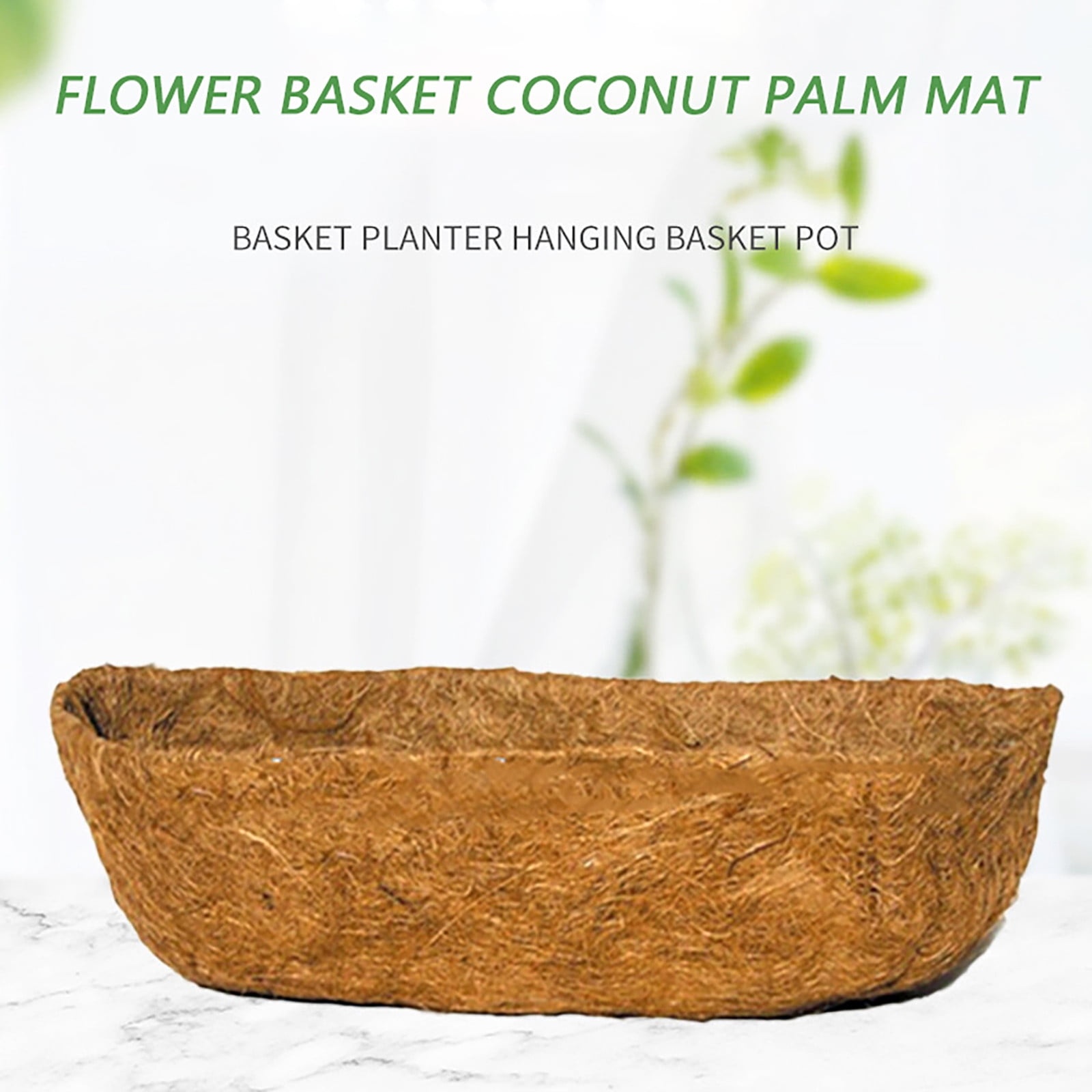 Puhuiying Natural Coco Fiber Replacement Planter Liners 0.5 lb ...