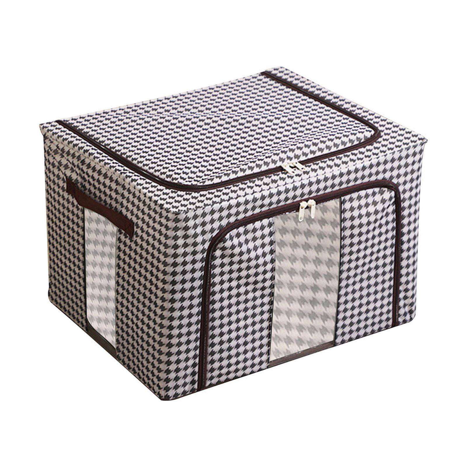 Puhuiying Transparent Oxford Fabric,Clothing Storage Box,Steel Frame ...