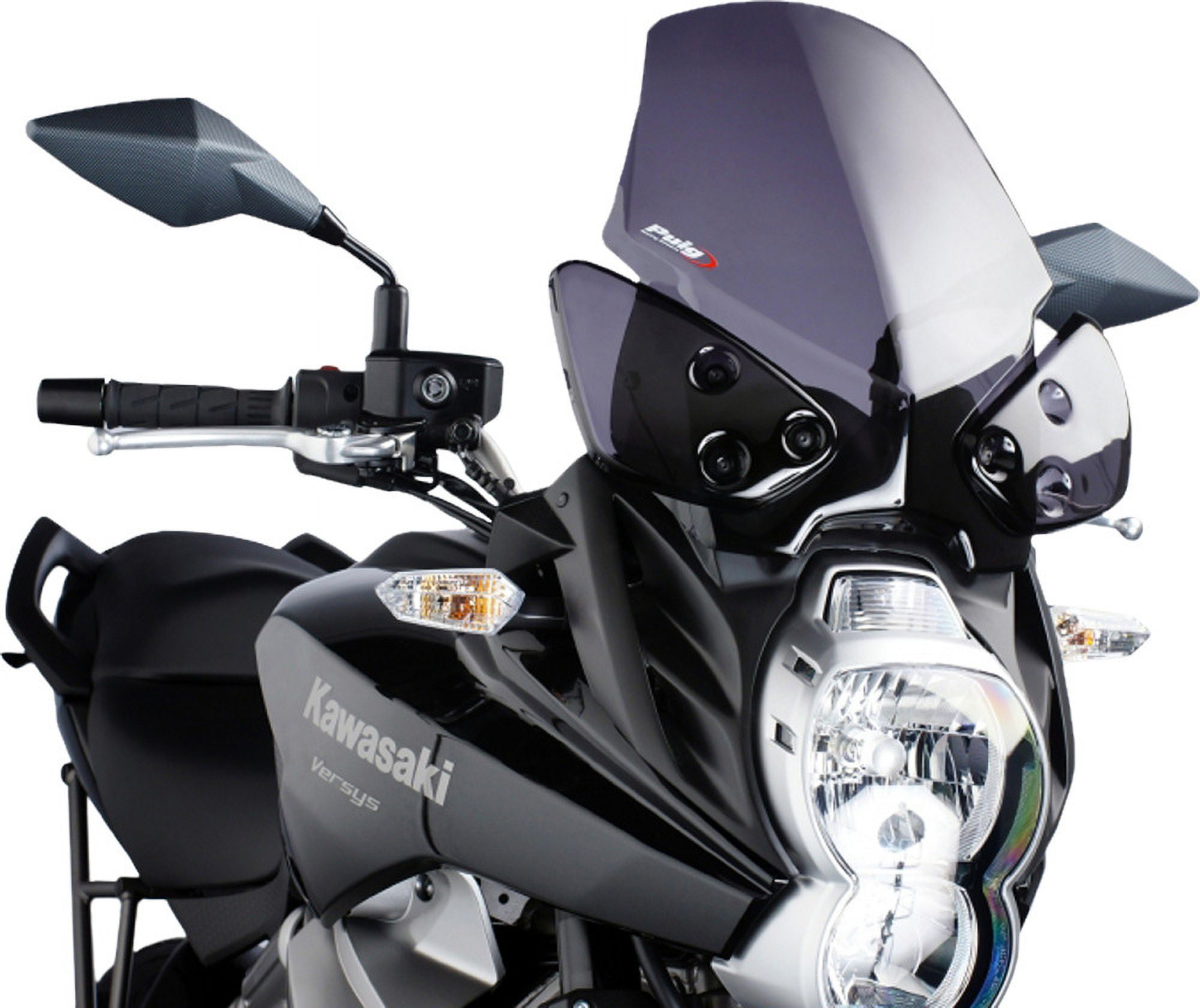 Puig - 5255F - Touring Windscreen Dark Smoke Versys 650 - Walmart.com