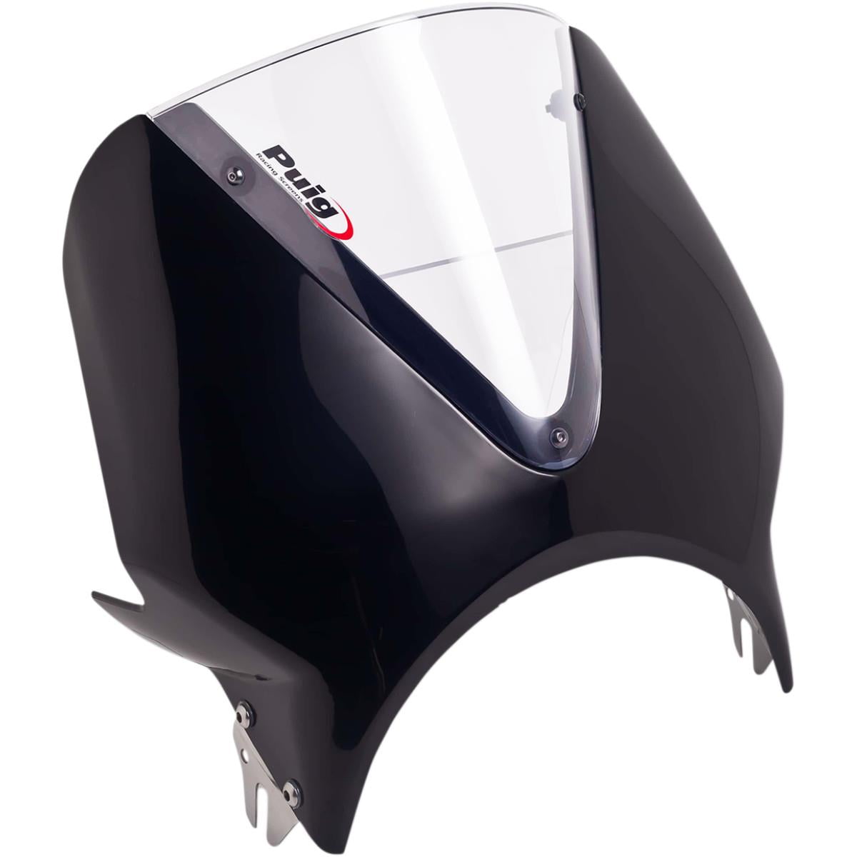 Puig Hi-Tech Parts 003NW Vision Windscreen - Black Fairing - Clear ...