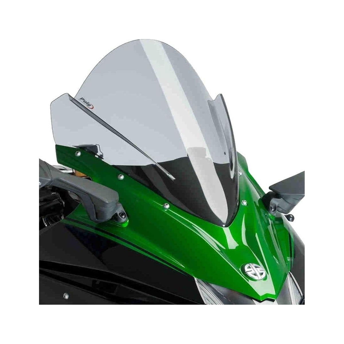 Puig Hi-Tech Parts 9704H Racing Windscreen - Light Smoke - Walmart.com