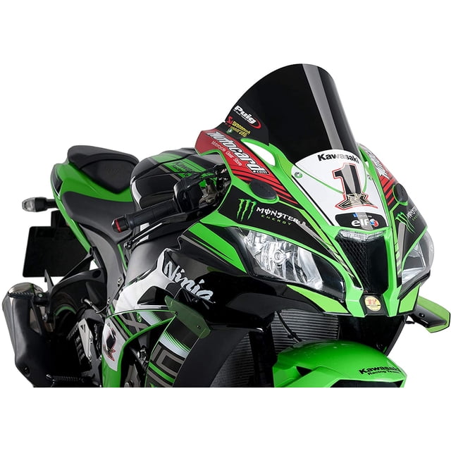 Puig Hi-Tech Parts 9849N R-Racer Windscreen - Black - Walmart Business ...