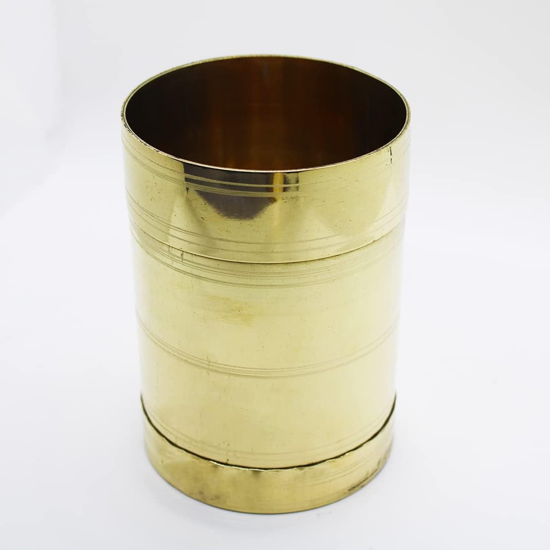 Puja Articles Brass Rice Grain Measuring Cup Brass Rice Grain Measuring ...