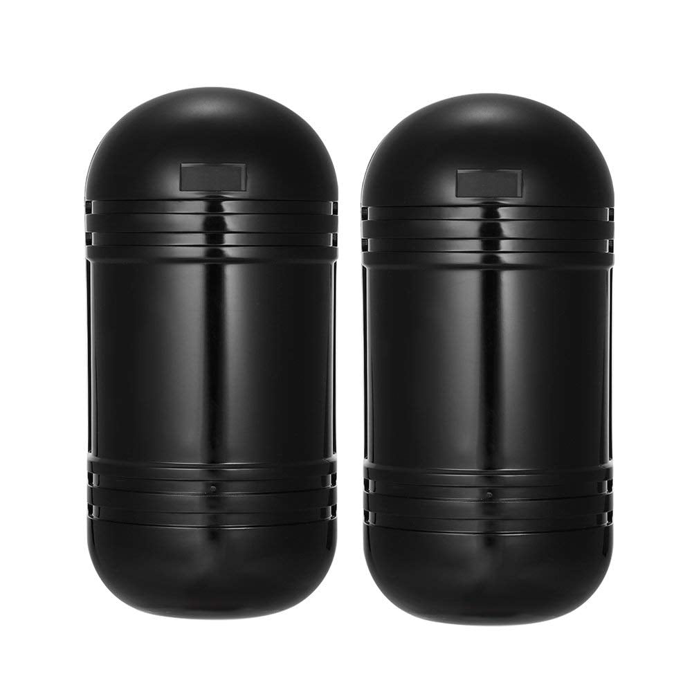 Pujaso Wired Dual Beam Photoelectric Infrared Sensor Barrier Detector ...