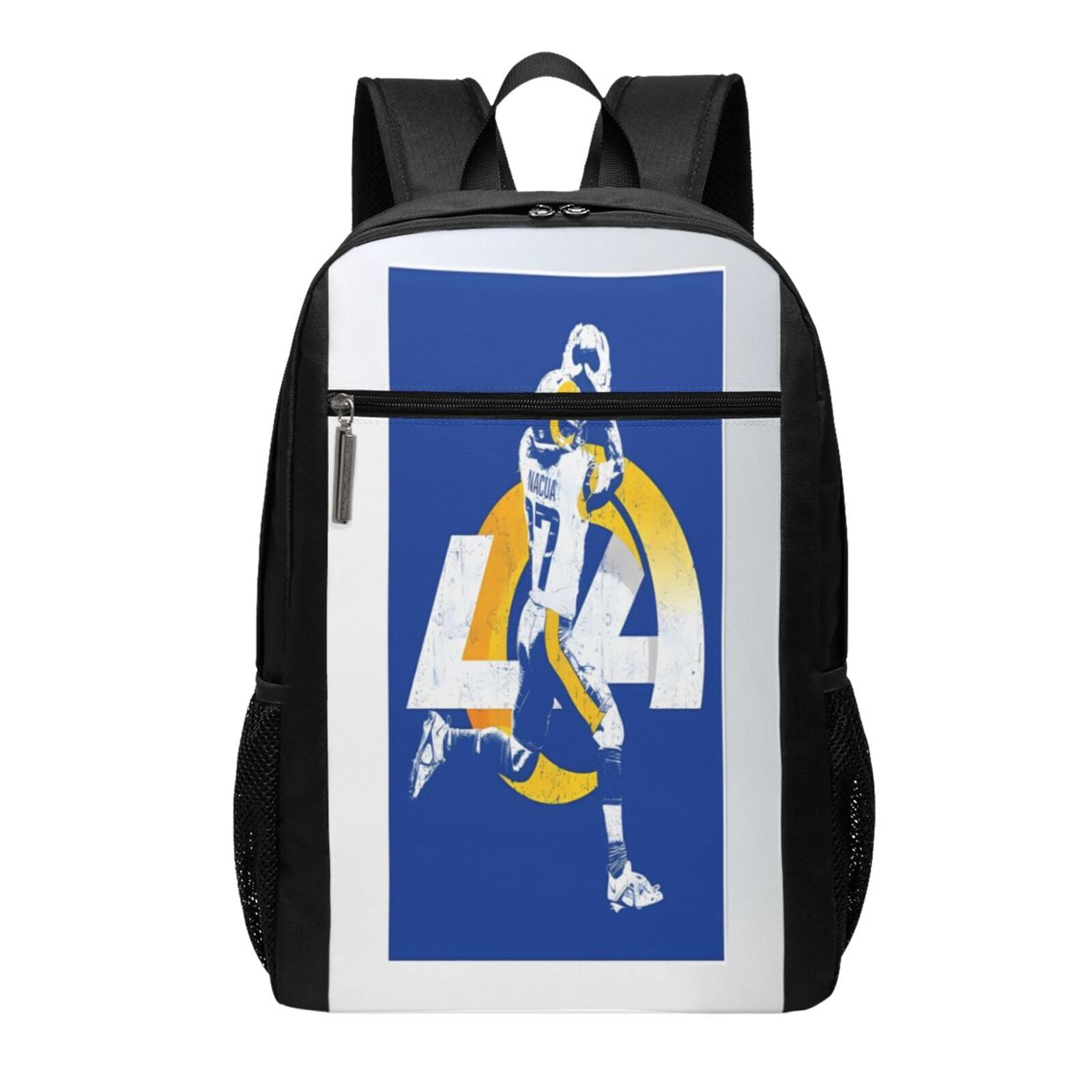 Puka Nacua Custom Simple Casual Sports Backpack, Football Team Logo Fan ...