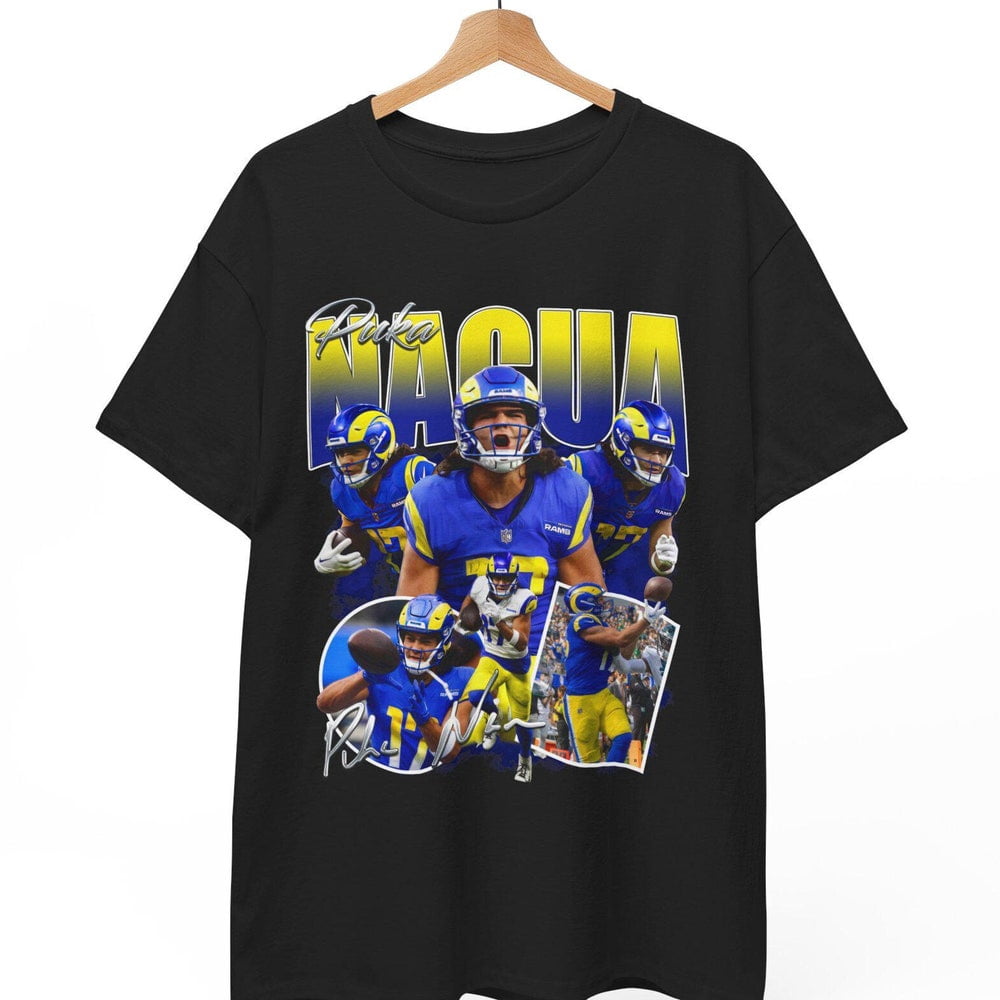 Puka Nacua v1 St Louis Los Angeles Kurt Warner Aaron Donald Mathew ...