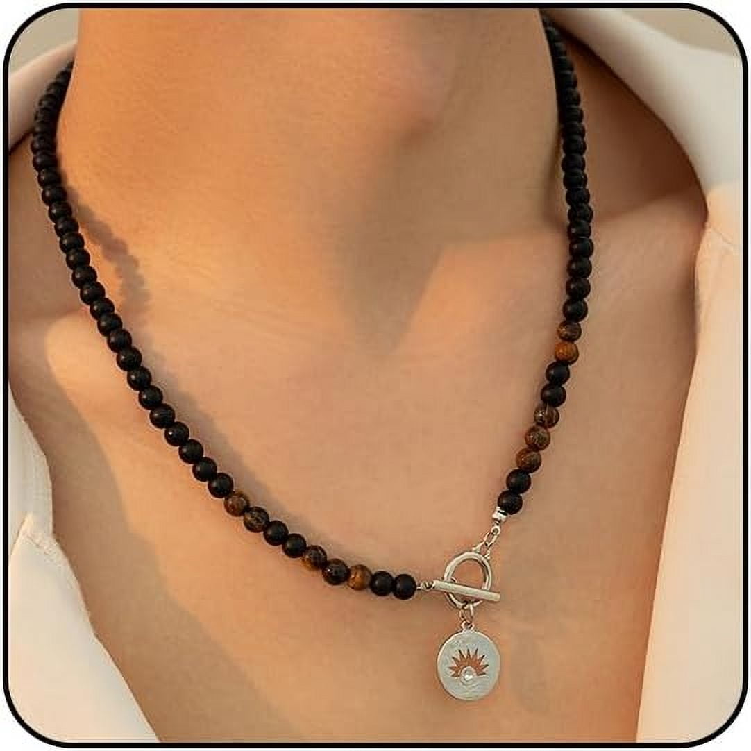 Puka Shell Necklace Men Surfer Necklace for Men Beach Necklace Hawaiian ...