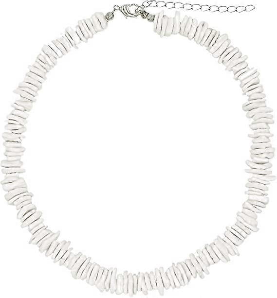 Puka Shell Necklace for Men Hawaiian Surfer Necklace Jewelry White ...
