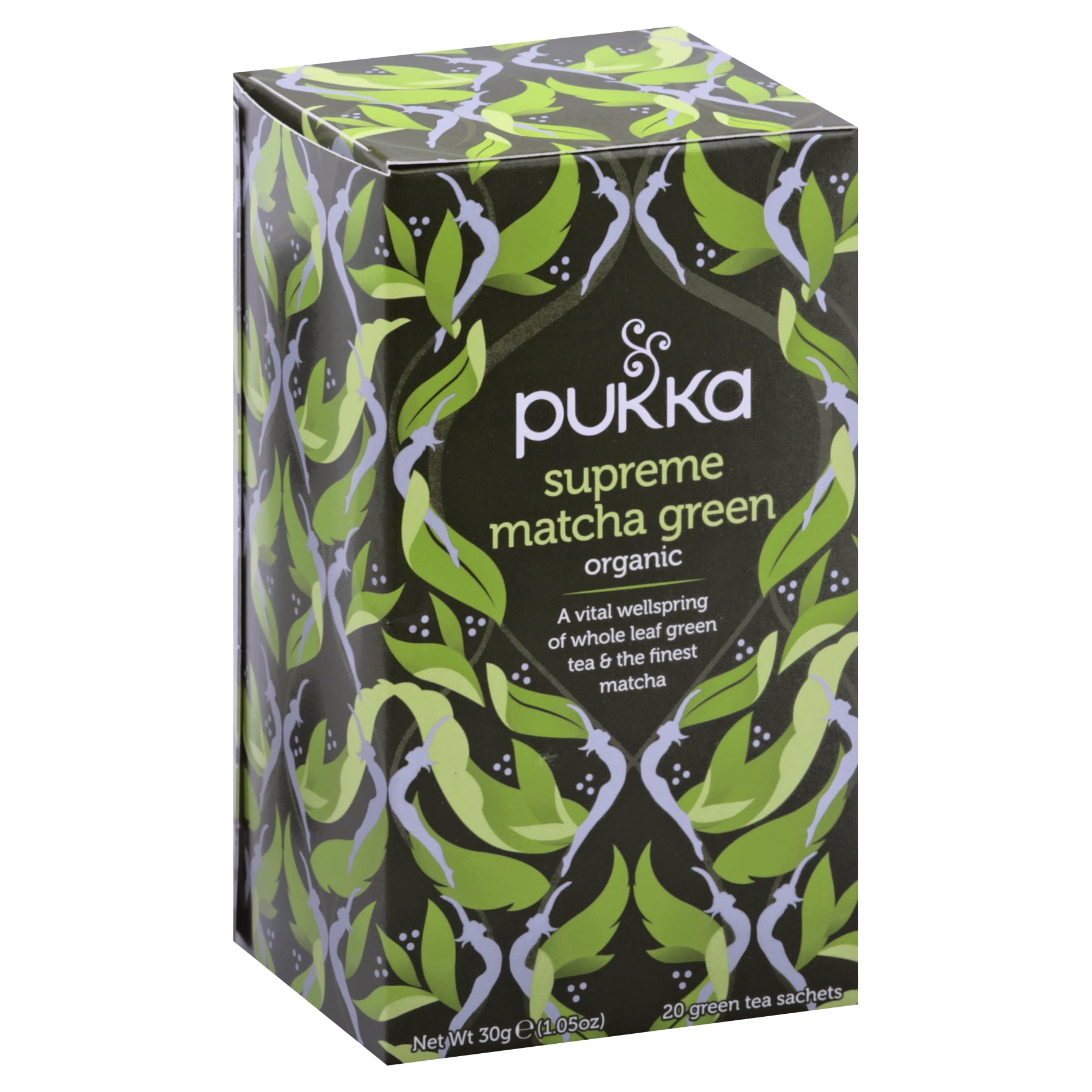 Pukka Herbs Green Matcha Tea 20 bags (Pack Of 8) - Walmart.com